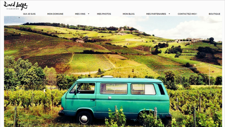David Large | Vin Bio | Oenotourisme en Beaujolais - Tourisme et vins